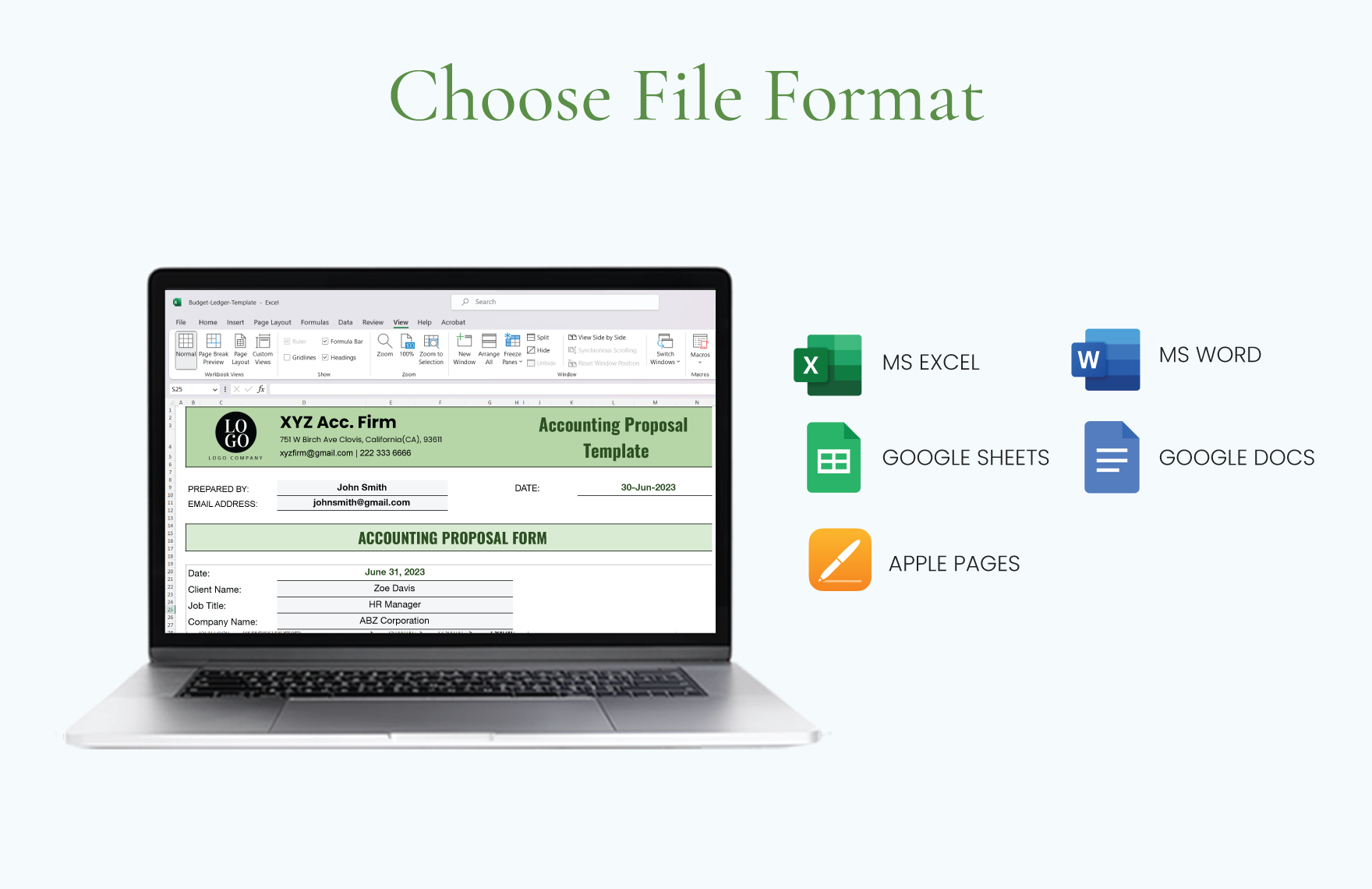 Accounting Proposal Template - Download in Word, Google Docs, Excel ...
