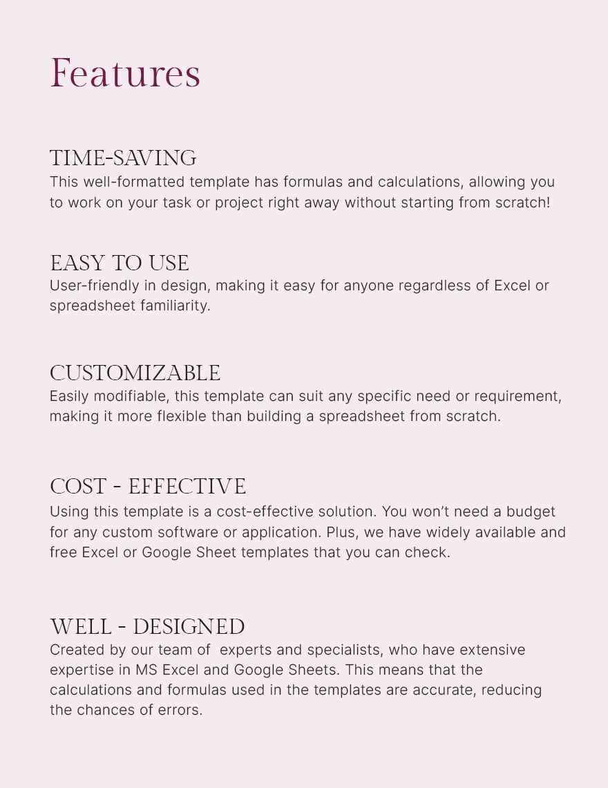 Marketing Campaign ROI Template - Google Sheets, Excel | Template.net