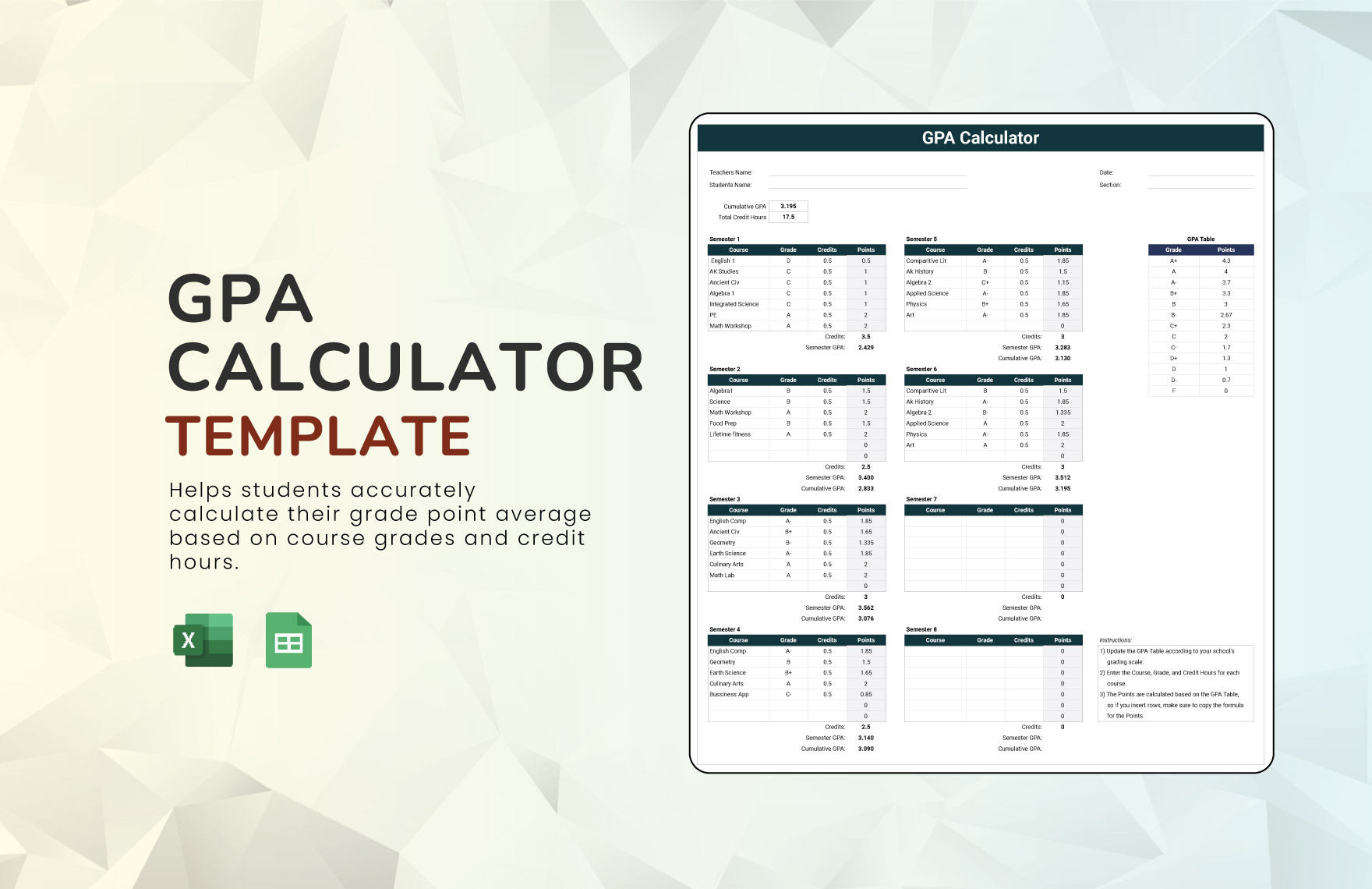 Free Calculator Templates To Edit Online