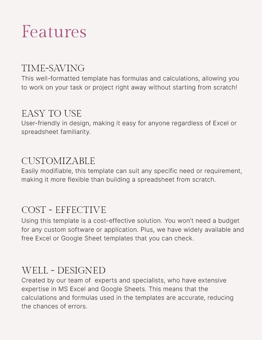 Personal Invoice Template - Google Sheets, Excel | Template.net