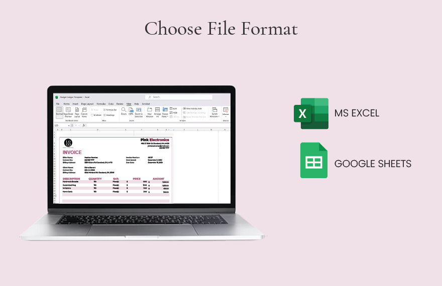 Personal Invoice Template - Download in Excel, Google Sheets | Template.net