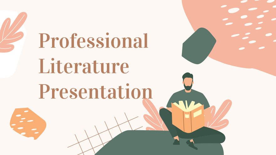 Professional Literature Presentation - Download in PDF, PowerPoint ...