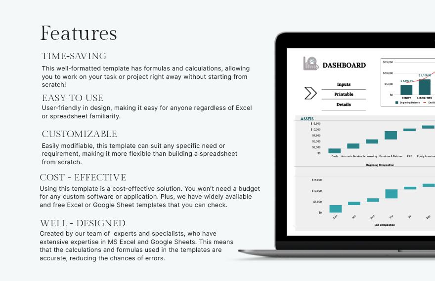 20 Small Business Excel Templates Bundle - Google Sheets, Excel ...