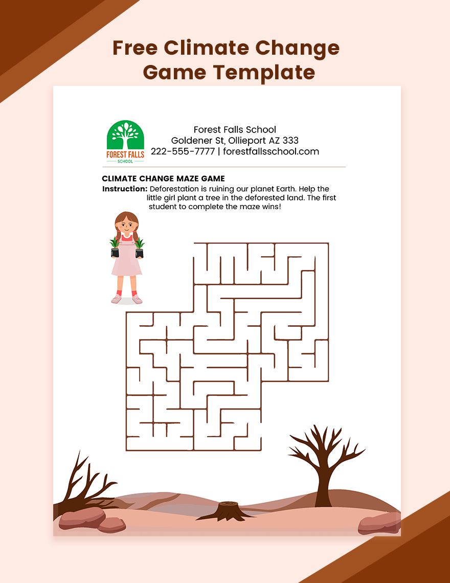 Climate Change Story Template - Edit Online & Download Example ...