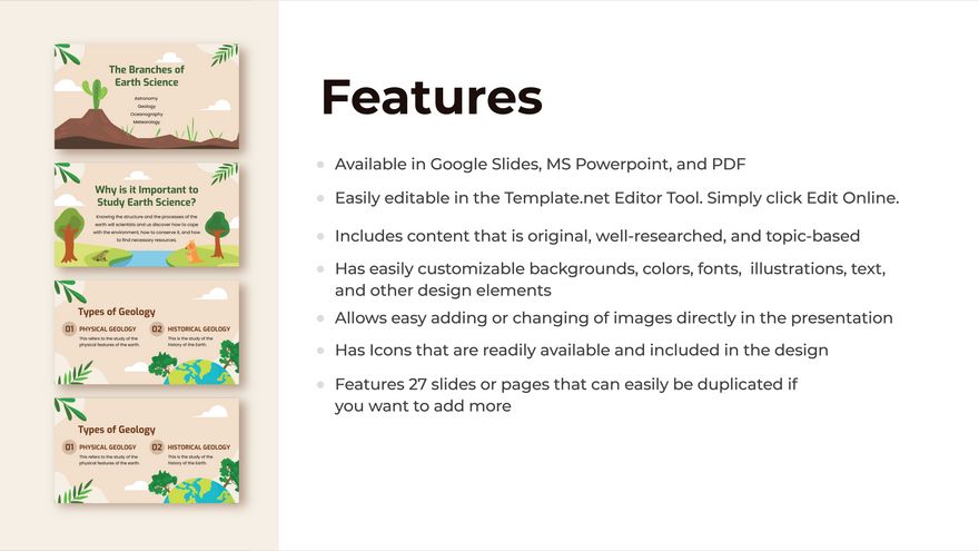 Earth Science Presentation - Download in PDF, PowerPoint, Google Slides ...