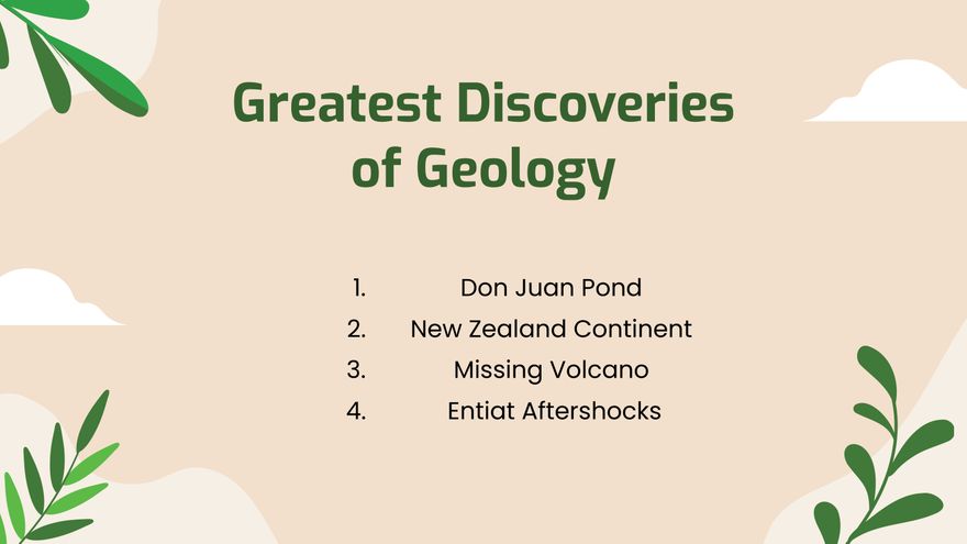 Earth Science Presentation - Download in PDF, PowerPoint, Google Slides ...