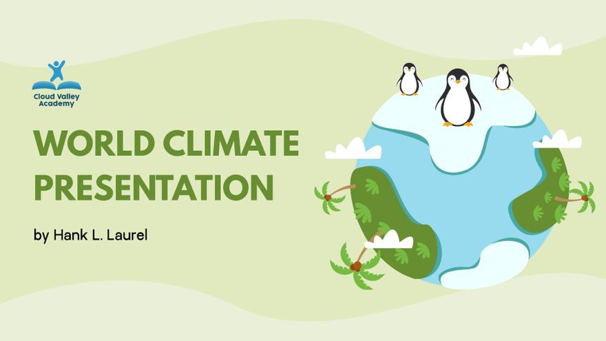 World Climate Presentation Template - Google Slides, PowerPoint, PDF ...