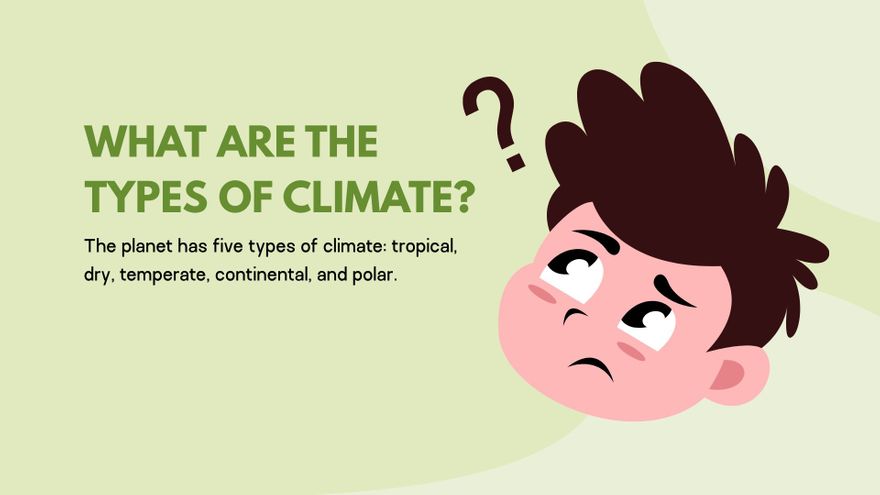 World Climate Presentation Template - Google Slides, PowerPoint, PDF ...