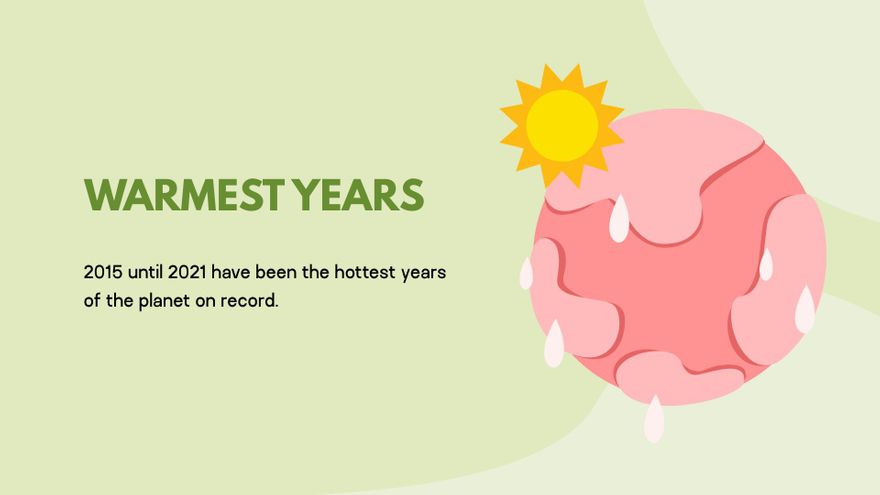 World Climate Presentation Template - Google Slides, PowerPoint, PDF ...