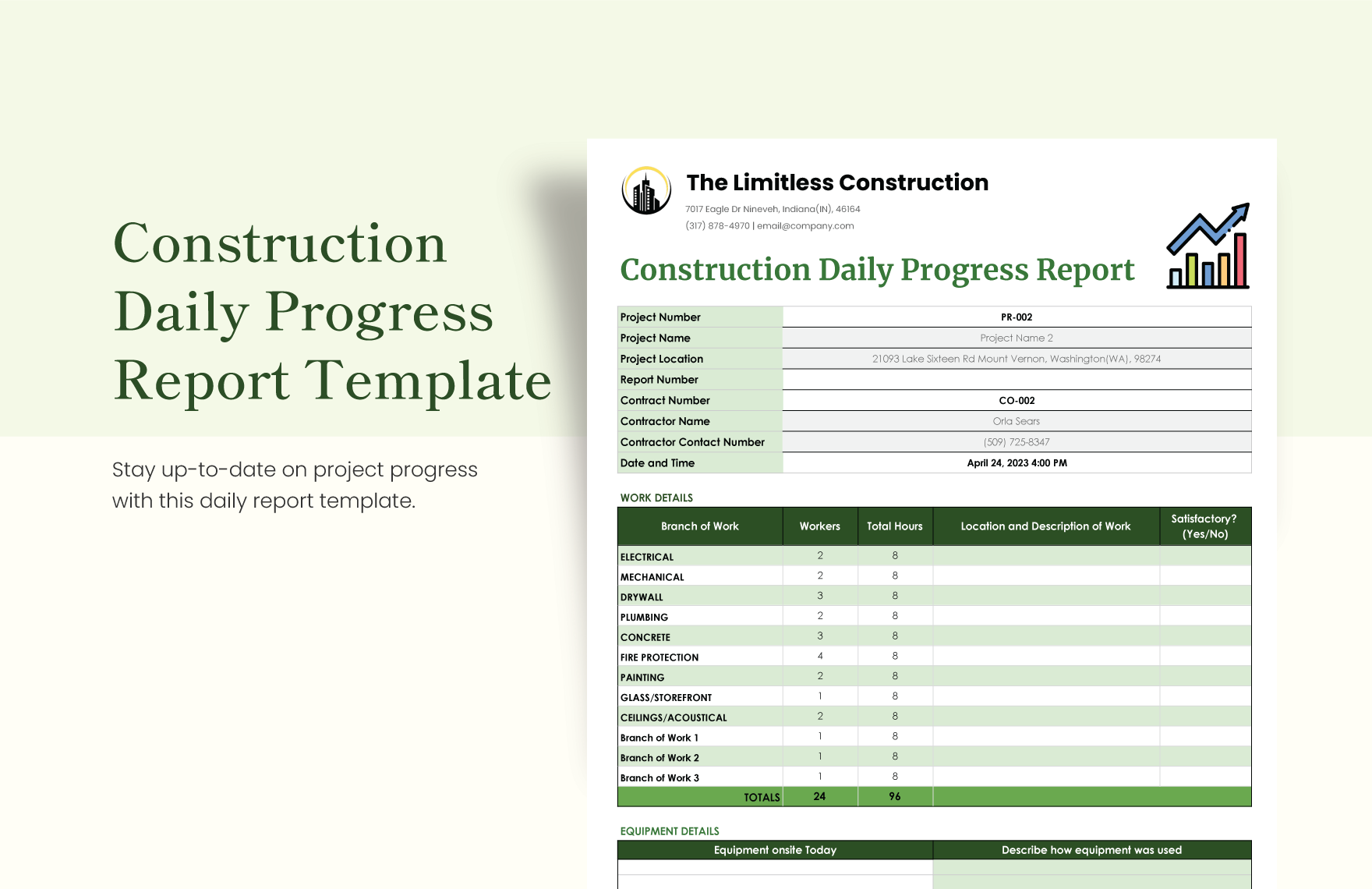 20+ Essential Construction Excel Template Bundle - Download in Excel, Google Sheets | Template.net