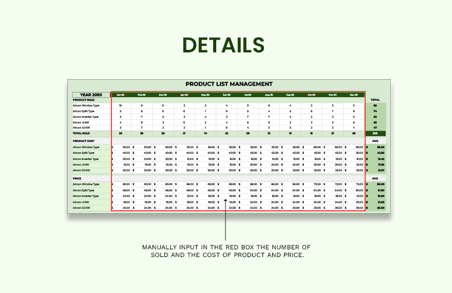Sales Report Template - Download in Excel, Google Sheets | Template.net