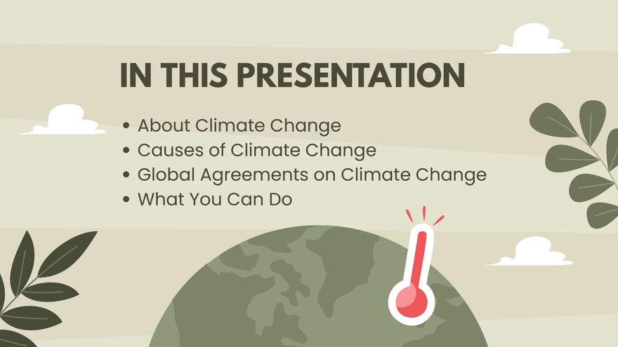 Free Climate Change School Presentation - Download in PDF, PowerPoint ...
