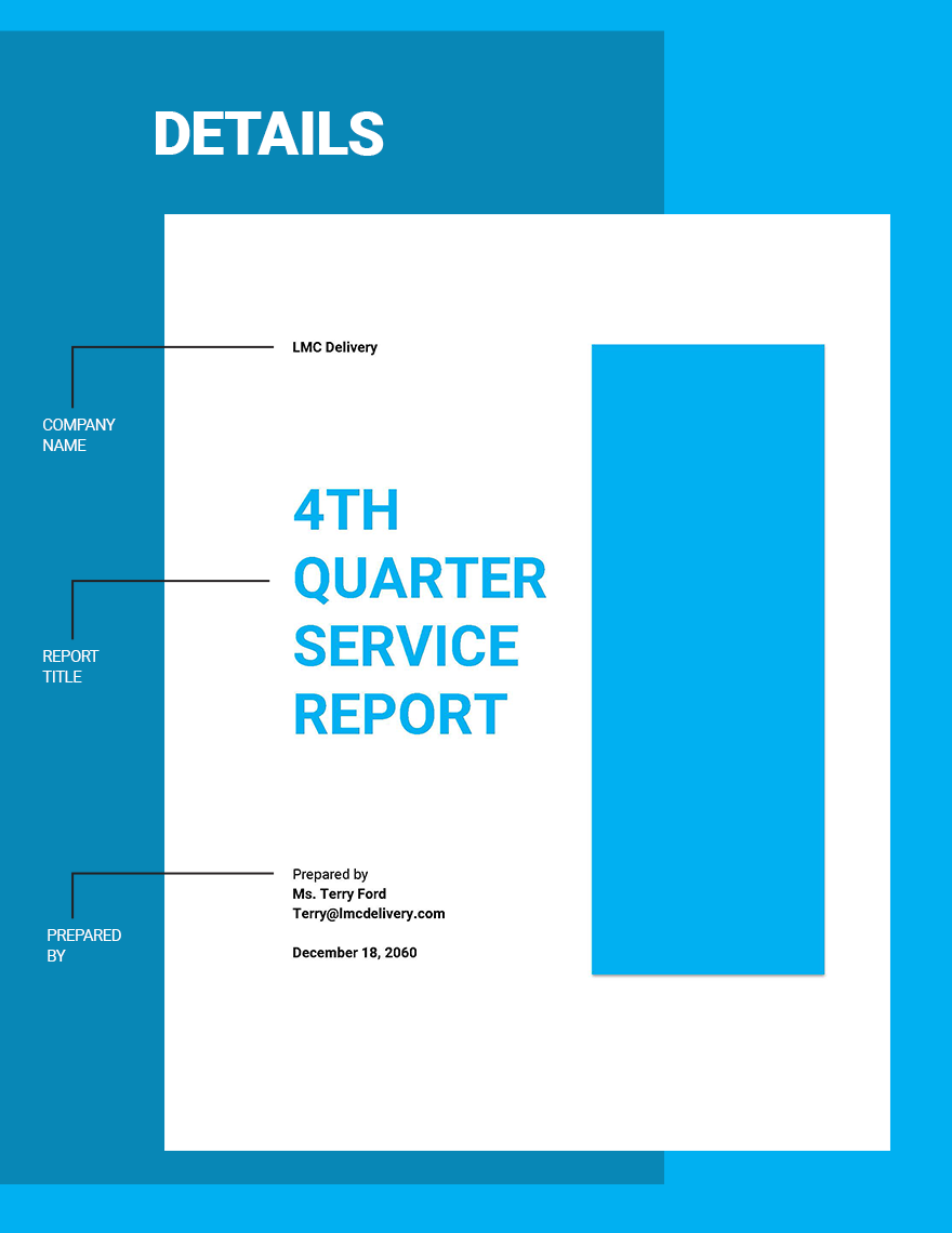 Service Report - Download in Word | Template.net
