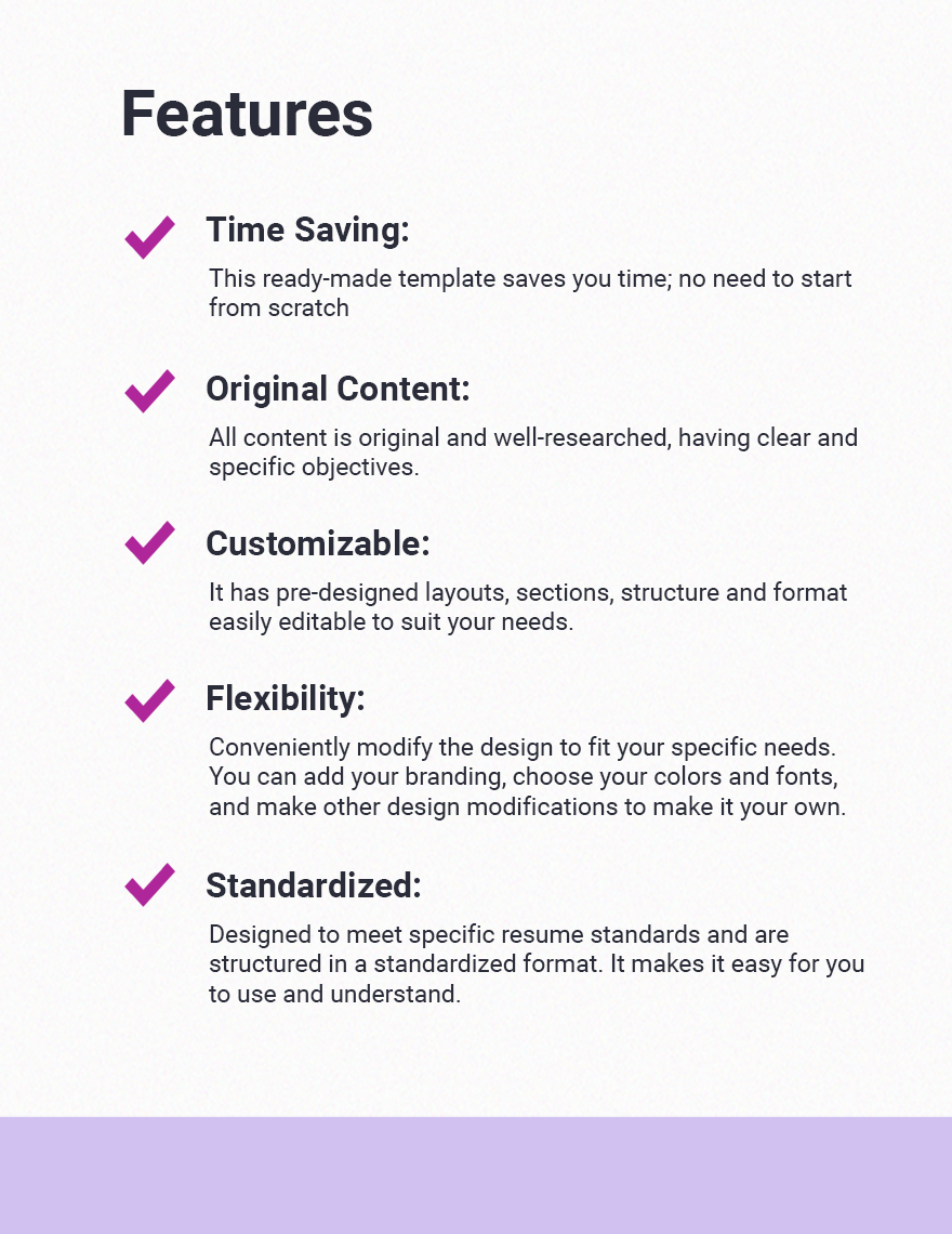 Job Description Layout Template - Illustrator, Word, PDF | Template.net