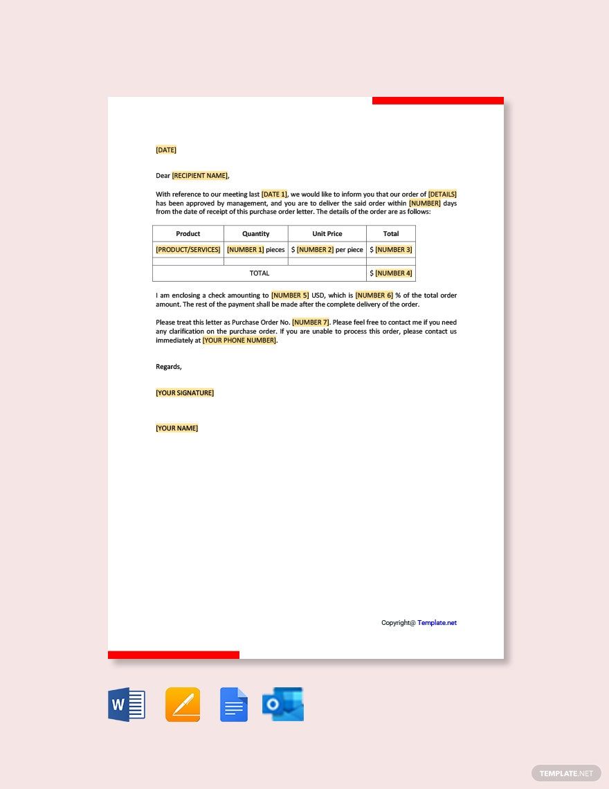 Free Letter of Request for Approval to Purchase Template - Google Docs ...