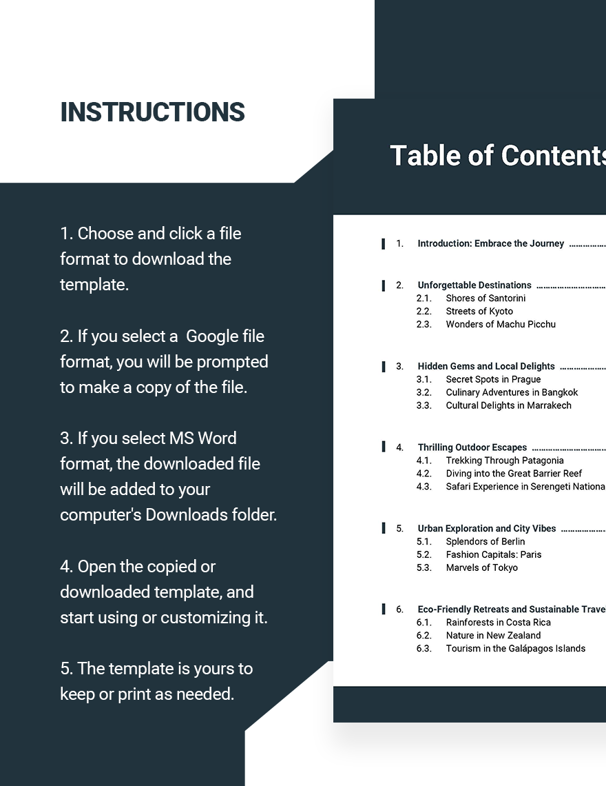 Aesthetic Table Of Contents Template Download In Word Google Docs Aesthetic Table Of Contents Template Download In Word Google Docs