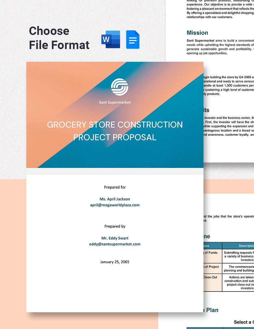 Startup Proposal Template - Download in Word, Google Docs | Template.net
