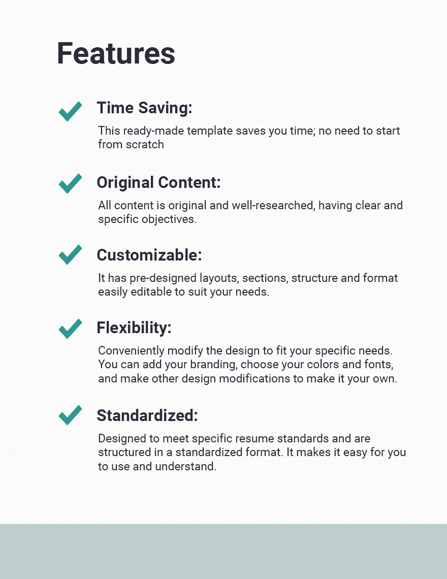 Table of Contents for Assignment Template - Google Docs, Word ...