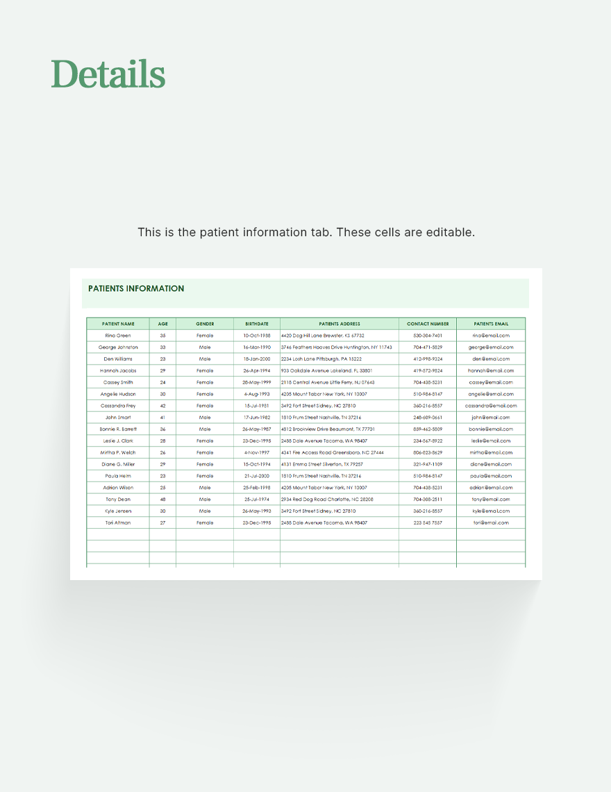 Menstrual Cycle Tracker Template - Google Sheets, Excel | Template.net