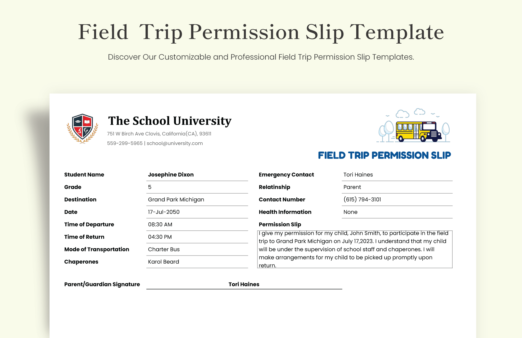 Student Templates In Excel FREE Download Template