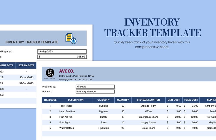 Free Art Inventory Template