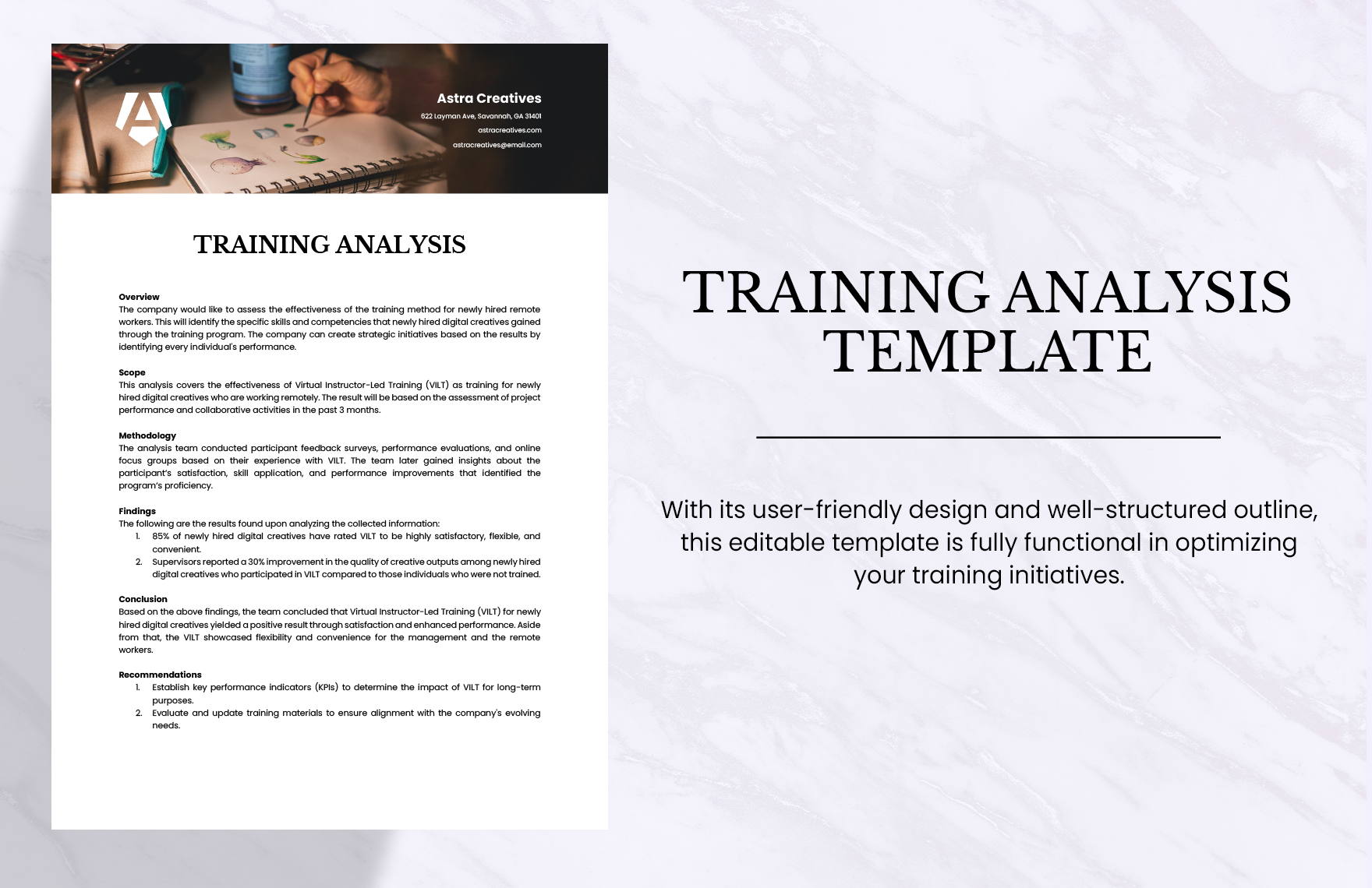 Free Training Need Analysis Templates Editable And Printable Free Training Need Analysis Templates Editable And Printable