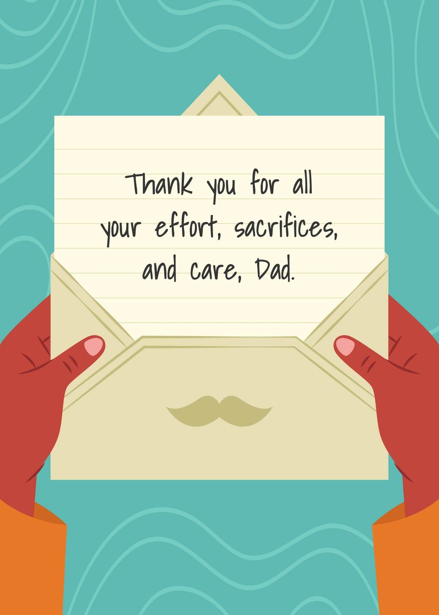 Free Father's Day Message - Download in Word, Google Docs, Illustrator ...