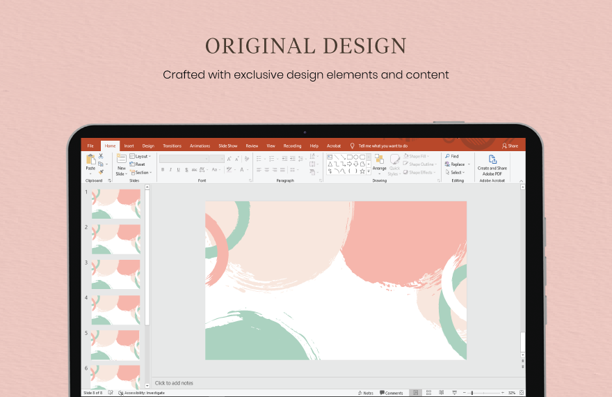 Free Brush Background Presentation - Download in Illustrator, EPS, SVG ...