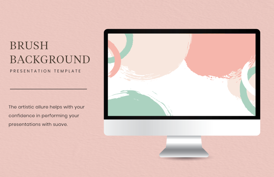Free Brush Background Presentation - Download in Illustrator, EPS, SVG ...