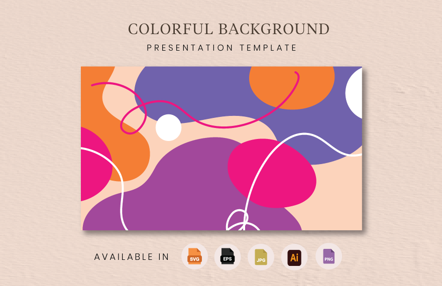 Free Colorful Background Presentation - Download in Illustrator, EPS ...