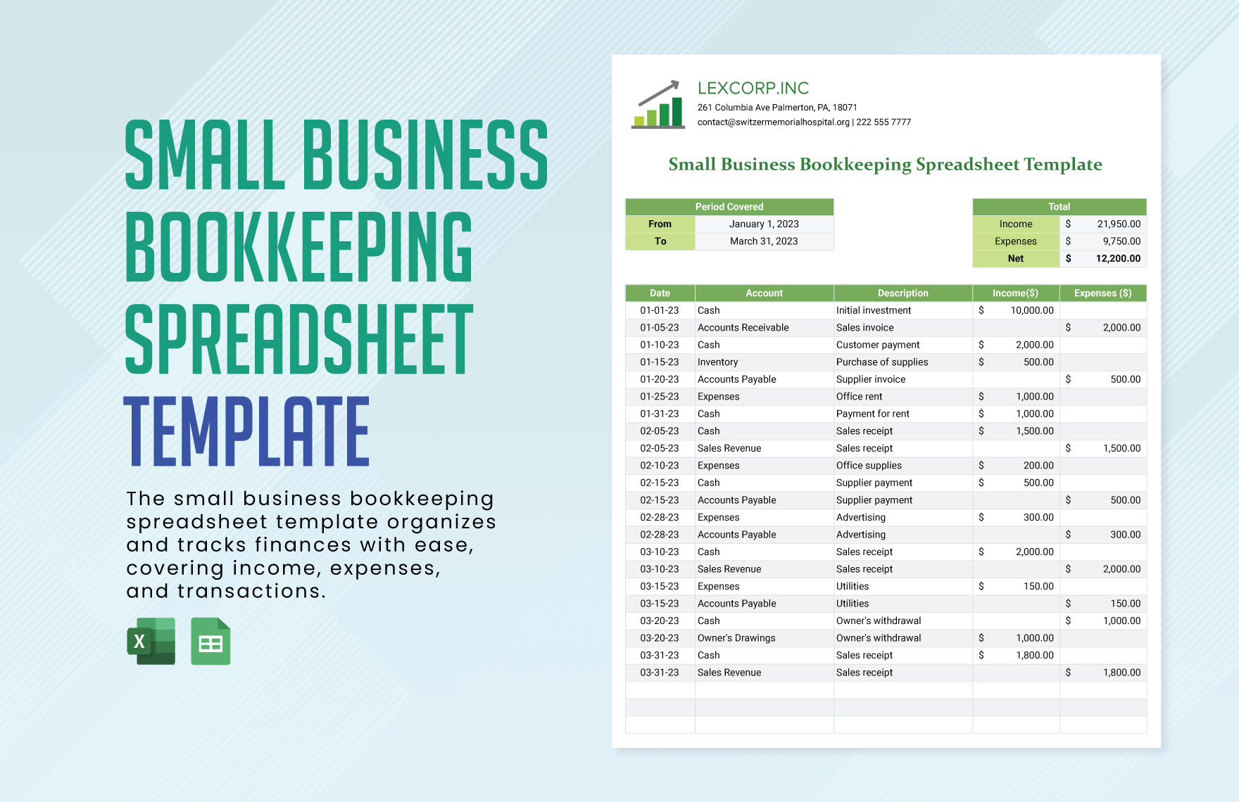 Business Valuation Template In Excel Google Sheets Download Business Valuation Template In Excel Google Sheets Download