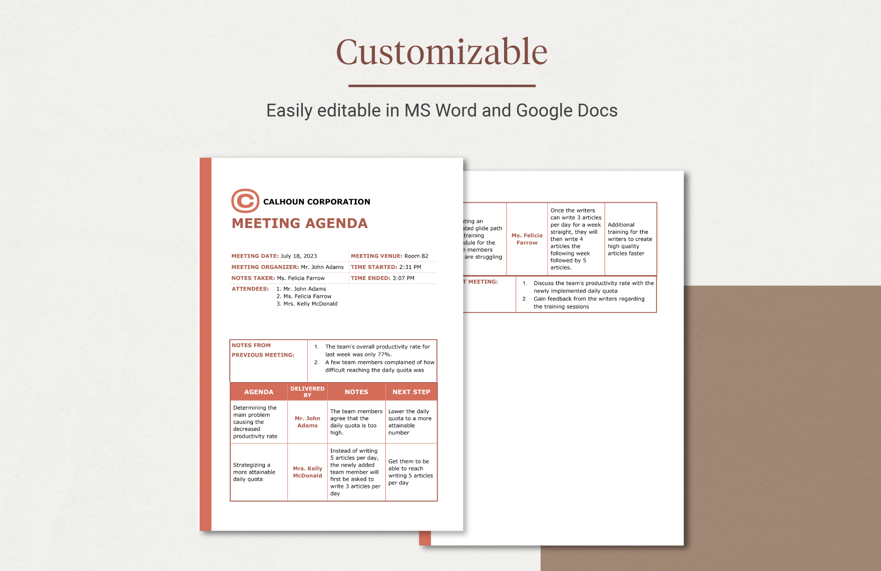 30+ Event Agenda Template Bundle - Word, Google Docs, Apple Pages ...