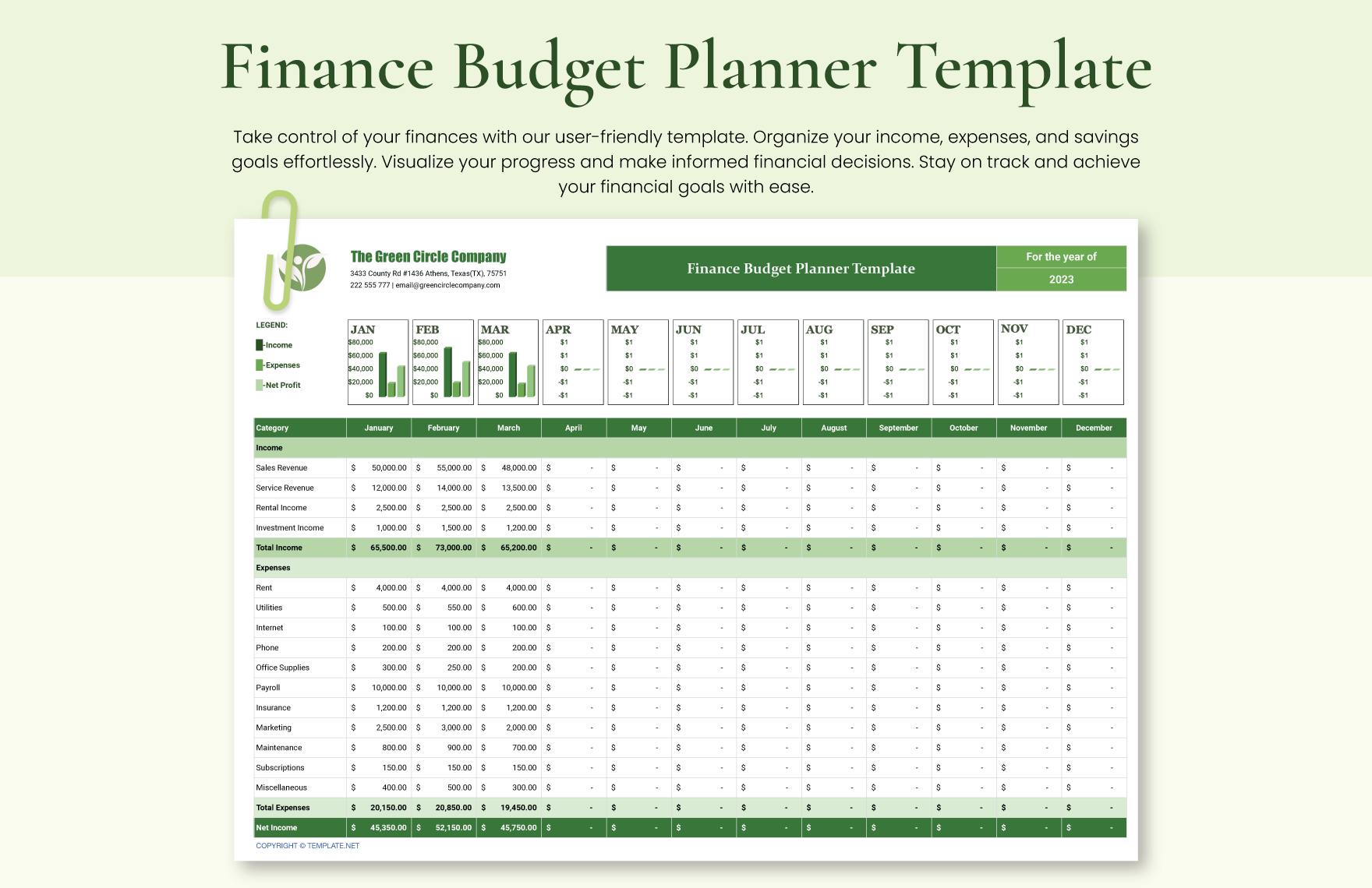 15+ Budget Planner Template Bundle - Download in Excel, Google Sheets ...
