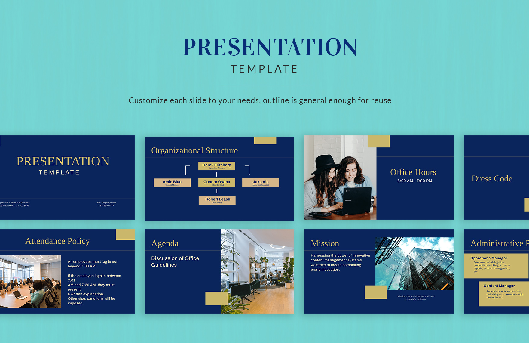 FREE Business Keynote Template Download Template