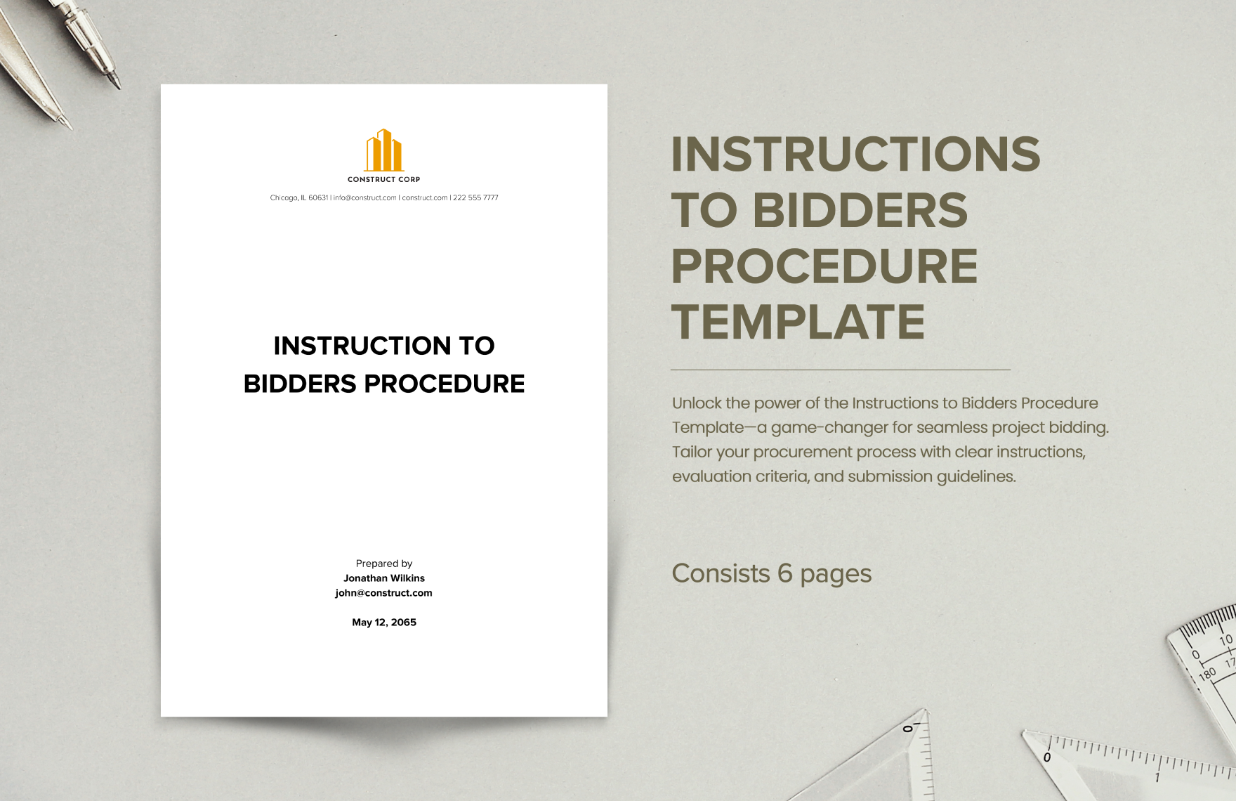 Rate Quotation Template - Google Docs, Word | Template.net