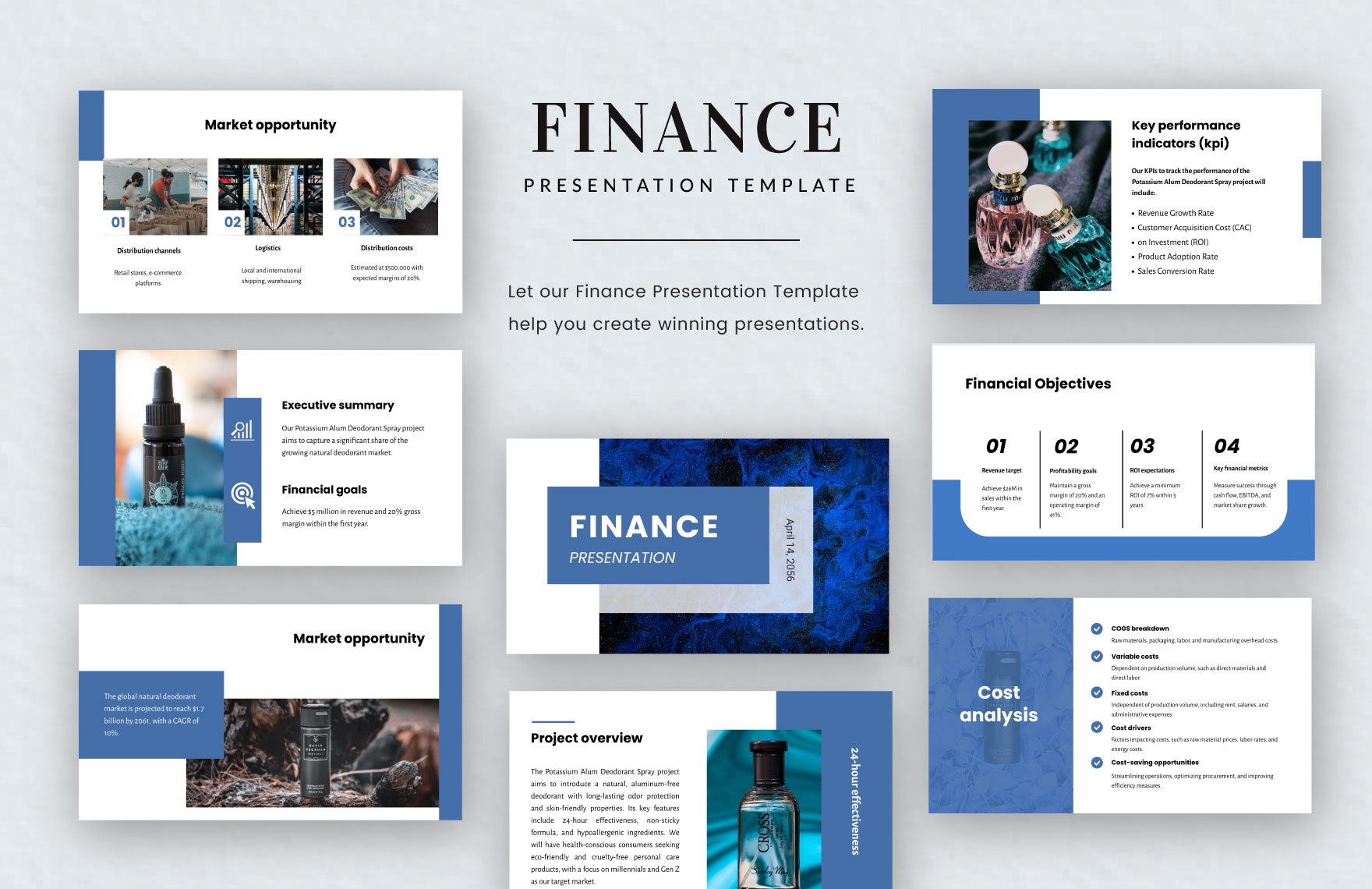 Finance Presentation Template Download In PDF PowerPoint Google Slides Template