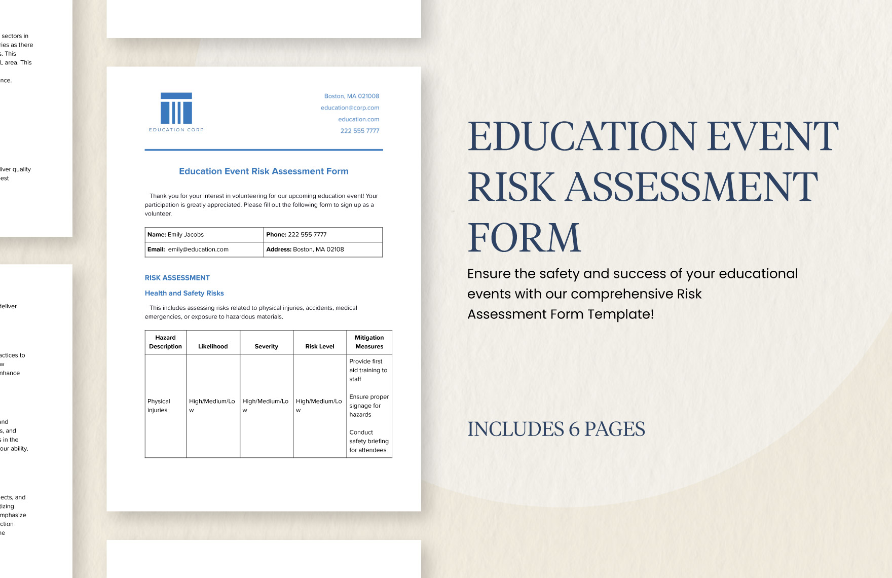 FREE Form Word - Template Download | Template.net