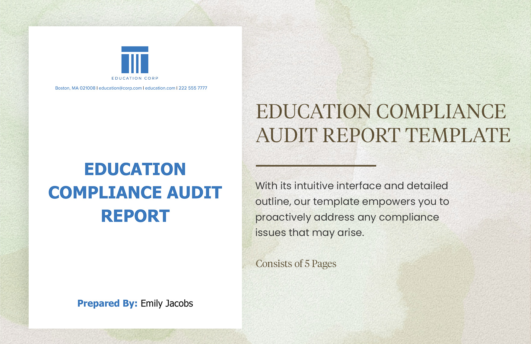 Job Interview Report - Word, Google Docs | Template.net