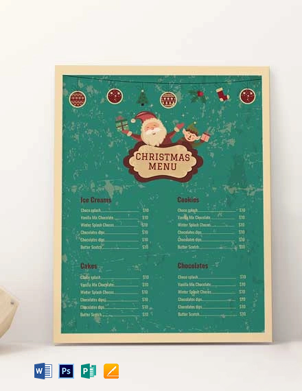 Sweet Bakery Menu Template: Download 1 462+ Menus in Adobe Illustrator ...