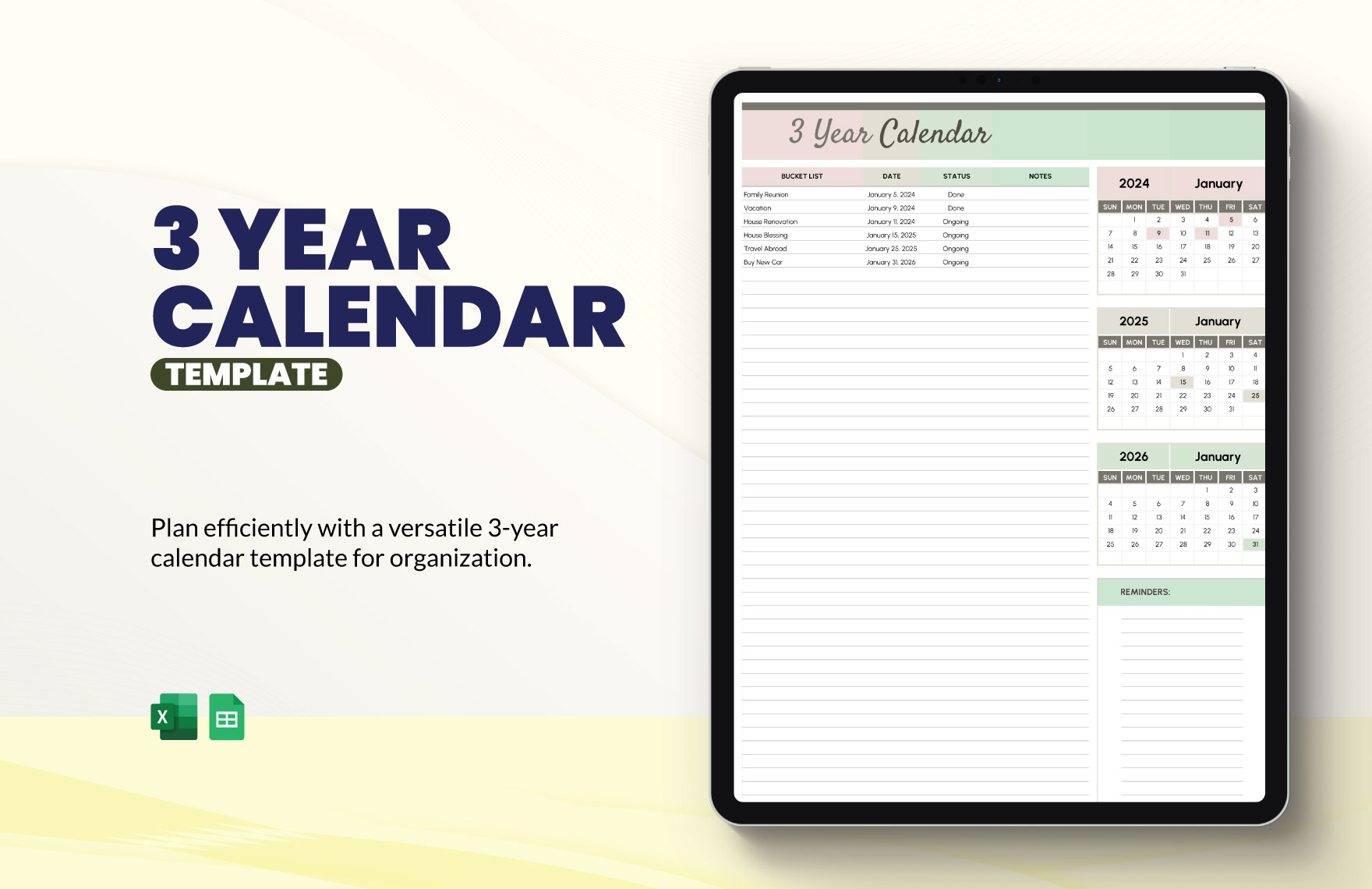 Editable 2024 Calendar Templates In Google Sheets To Download