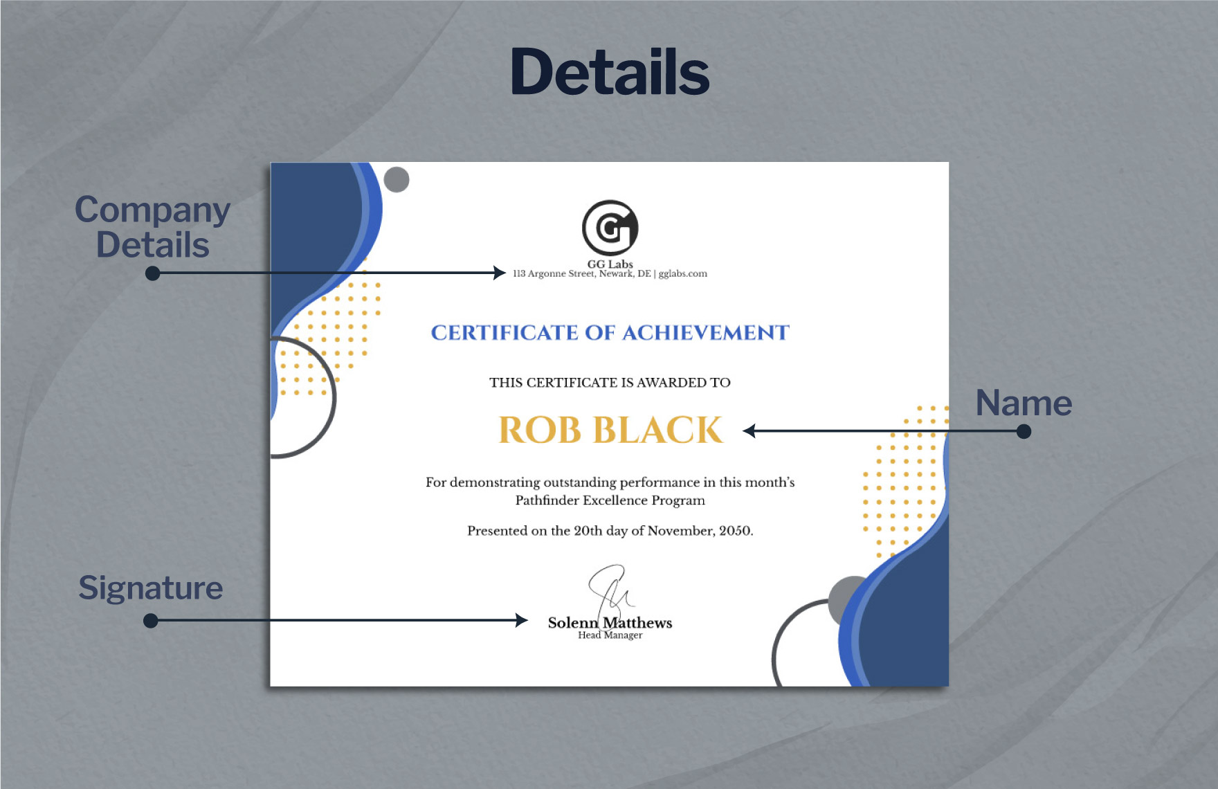 Simple Certificate of Achievement Template - Download in Word ...