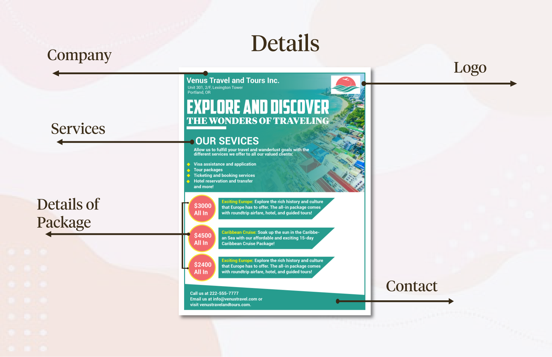 Travel Flyer Template - Download in Word, Illustrator, PSD | Template.net