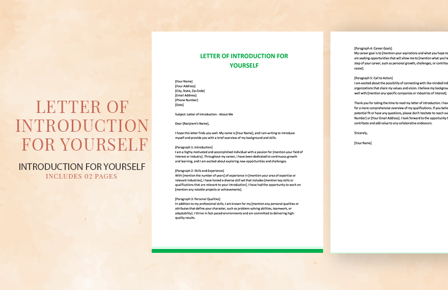 Introduction Letter