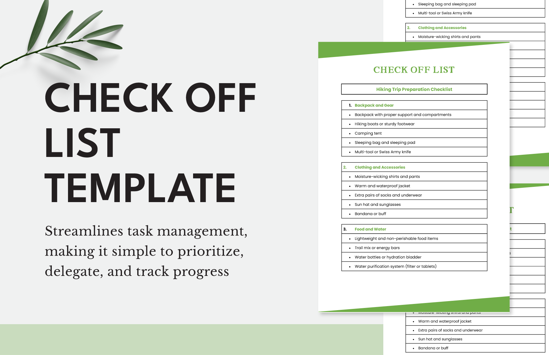 Check Off List Template Download In Word Google Docs PDF Template