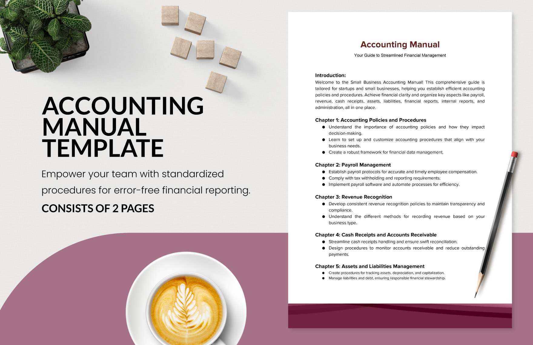 Accounting Manual Template Download In Word Google Docs PDF 