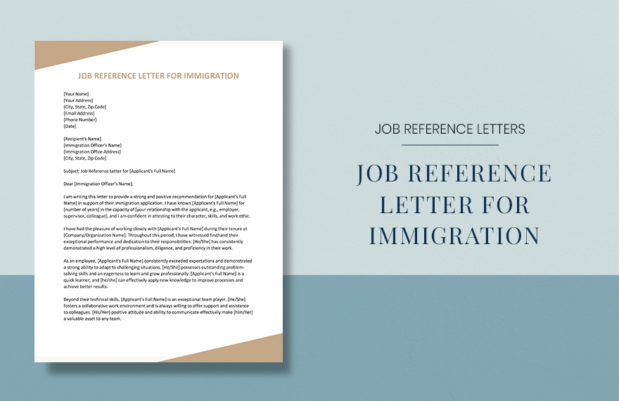 Free Immigration Referral Letter - Download in Word, Google Docs, Apple ...