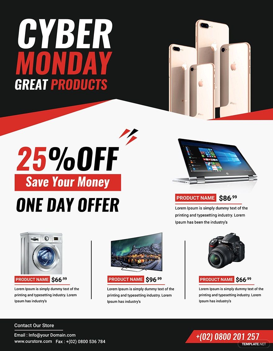 Animated Discount Flyer Template | Template.net