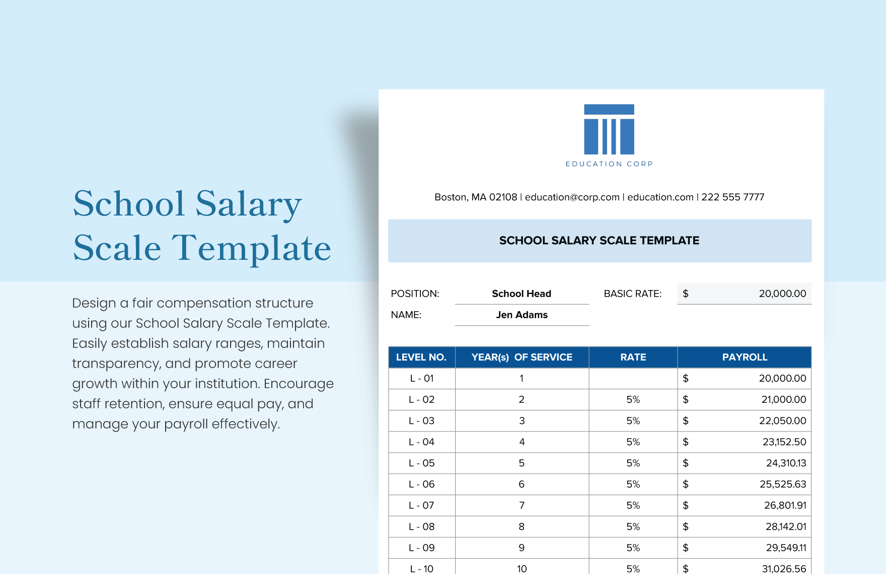 10+ Payroll Management Template Bundle - Download in Excel, Google ...
