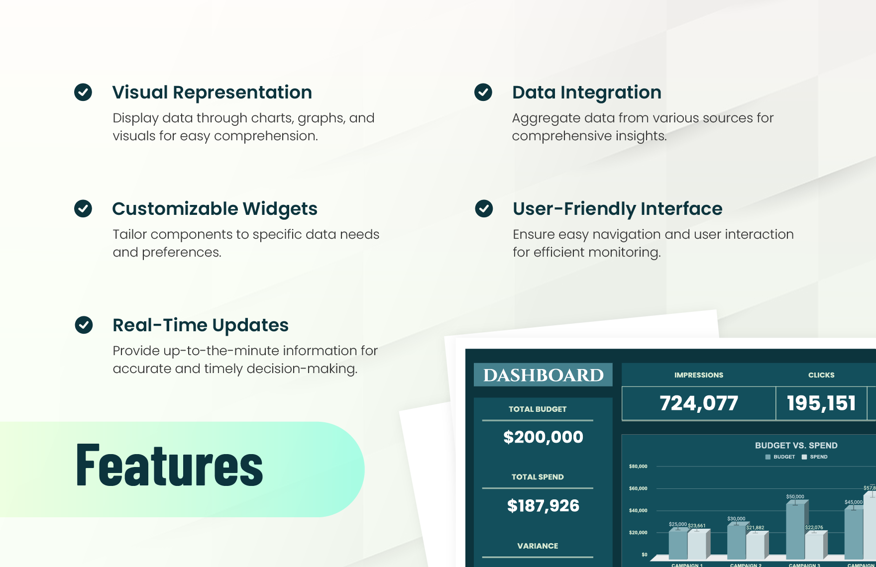 Dashboard Template in Google Sheets, Excel - Download