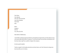 Free Thank You Letter to Boss after Resignation Template in Microsoft ...